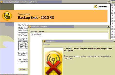 Solved BackupExec R Logon Credential Error Xe B VOX