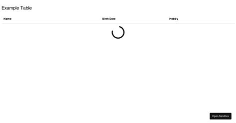 React Material Table Demo Forked Codesandbox React Material Table Demo Forked Codesandbox