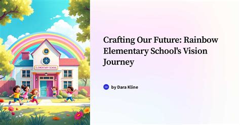Crafting Our Future Rainbow Elementary Schools Vision Journey