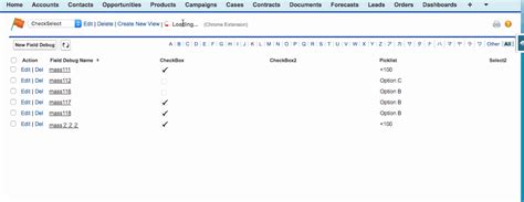 Salesforce Mass Editor Chrome Extension Mass Create Mass Update