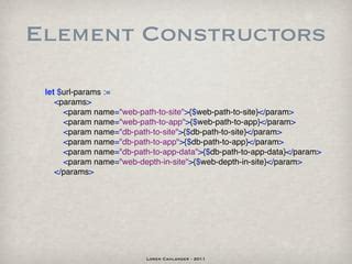 XQuery A Technical Overview PPT