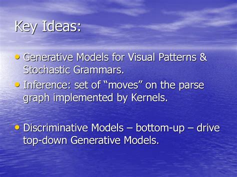 Image Parsing And Ddmcmc Alan Yuille Dept Statistics Ucla Ppt Download