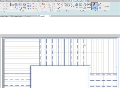 Stairs And Railings Layout And Design In Revit Modifying And Sketching New Railings Autodesk