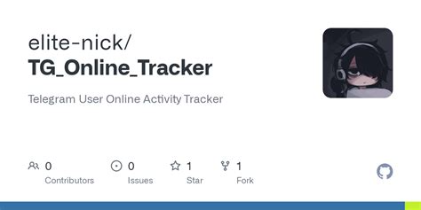 GitHub Elite Nick TG Online Tracker Telegram User Online Activity Tracker