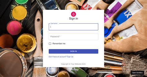 React Mui Login Register Examples Codesandbox