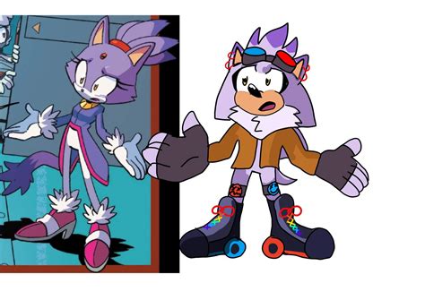 Boon And Sage But In The Idw Style Sonic Artist Central Amino