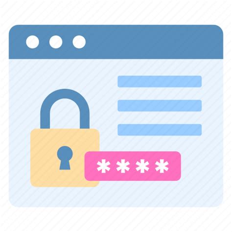 Website Secure Security Webpage Web Safe Protection Icon