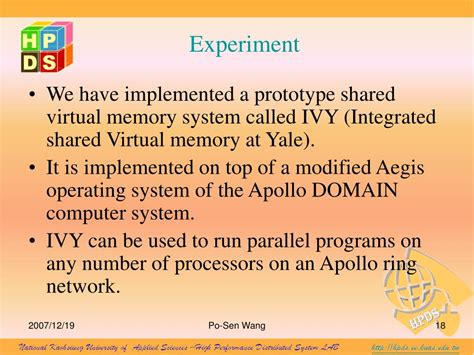 ppt memory coherence in shared virtual memory systems powerpoint