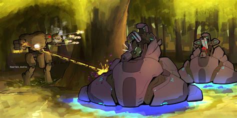 Spartans Doodles Grunt Halo Halo Series Halo 4 Absurdres Commentary Commission