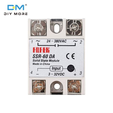 Diymore V V A V SSR DA Solid State Relay Module V DC To AC New Lazada PH