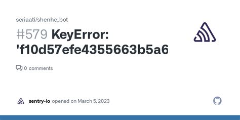 keyerror