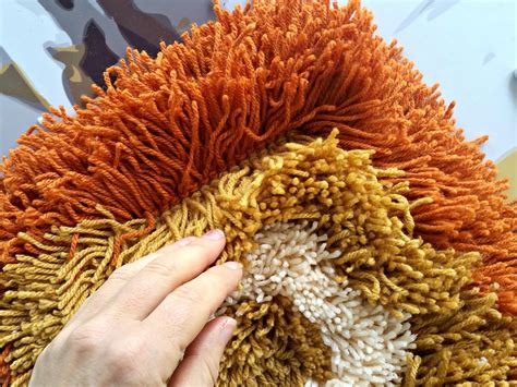 Cupcake Cutie DIY Latch Hook Wall Hanging