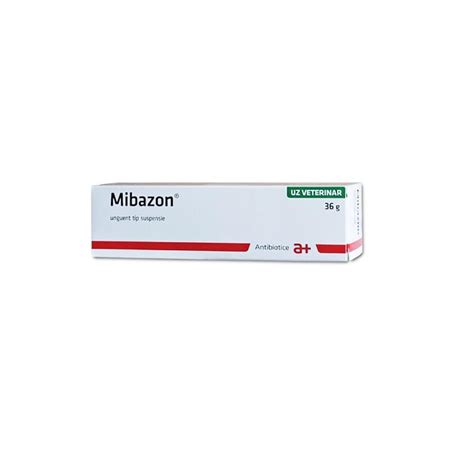 MIBAZON - unguent activ fata de bacterii Gram-pozitive si Gram-negative ...