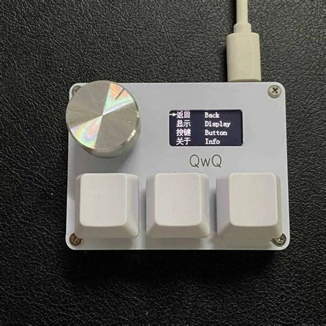 Custom O3C OSU Magneticaxis Macro Mechanical Keyboard Joystick With IPS Color Screen Knob And