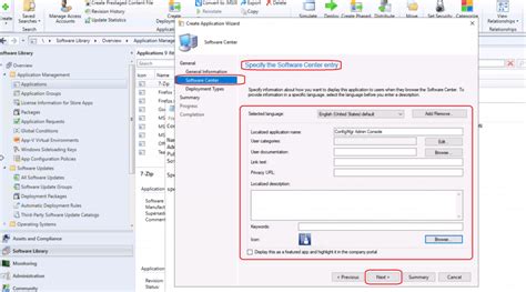 configmgr admin console silent install application using sccm how to