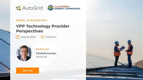 Autogrid On Linkedin Cecworkshop Virtualpowerplants Demandflexibility