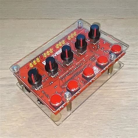 Matrixsynth Groovesizer Red Granular Synth
