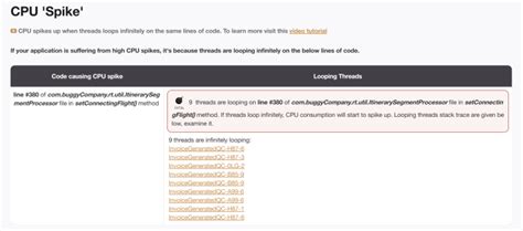 methods to diagnose and troubleshoot cpu spikes in java apps