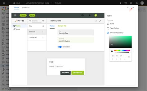 Design And Attach A Theme Five Low Code For Real Developers