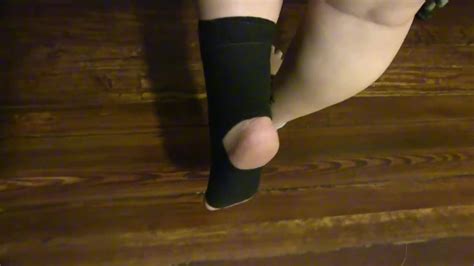 Sprained Ankle In Bandage