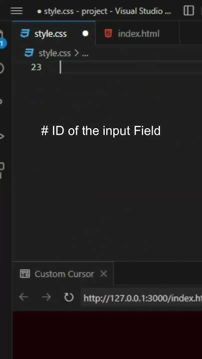 Css Custom Cursor Youtube