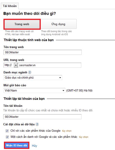 Hướng dẫn sử dụng Google Analytics Việt Lâm Coder