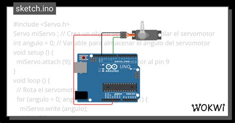 Servo Wokwi Esp32 Stm32 Arduino Simulator