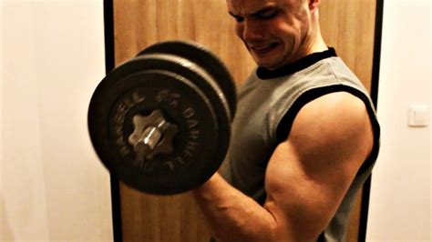 Как накачать руки в домашних условиях Бицепс Youtube