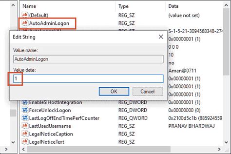 Autoadminlogon Windowschimp