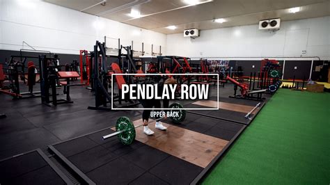 Pendlay Row Physique Coaching