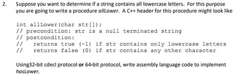 Solved Suppose You Want To Determine If A String Contains
