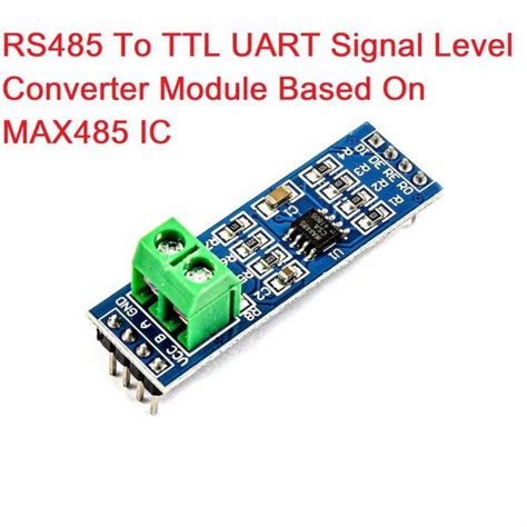 Serial Port Rs485 Rs 485 To Ttl Uart Signal Level Converter Dc 33v 5v