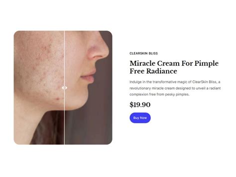 Before After Widget For A Skincare Unlimited Elements For Elementor