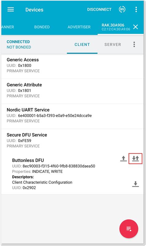 RAK LoRaWAN BLE Module Firmware Update USB BLE OTA DFU Guide