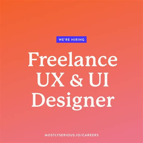 Dacee Kentner On Linkedin Were Looking For A Freelance Ux And Ui Designer