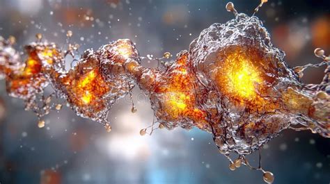 Detailed 3d Rendering Of An Rna Strand Showcasing Its Unique Single