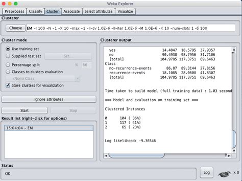 A Tour Of The Weka Machine Learning Workbench