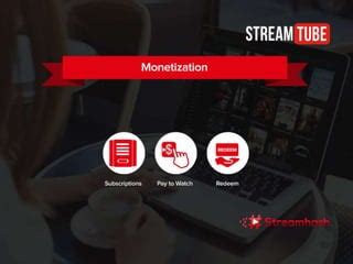 StreamTube YouTube Clone Script Software Presentation PPTX