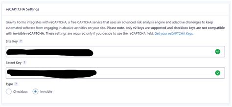 Recaptcha V3 Not Working After Installing The Gravity Forms Addon Get