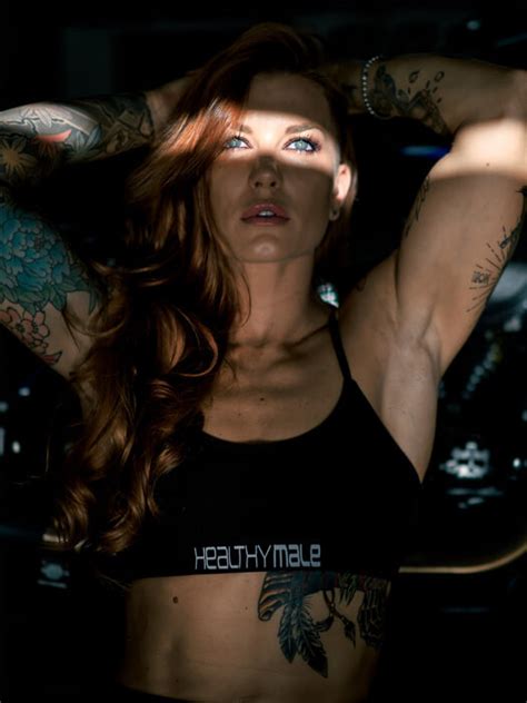 Steph Sexy Fitness Model With Tattoos Bikes And Trucks Healthymale Daily Fitness