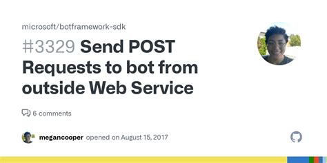 Send Post Requests To Bot From Outside Web Service · Issue 3329