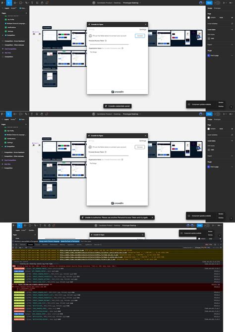 cannot connect the api crowdin for figma crowdin issues crowdin