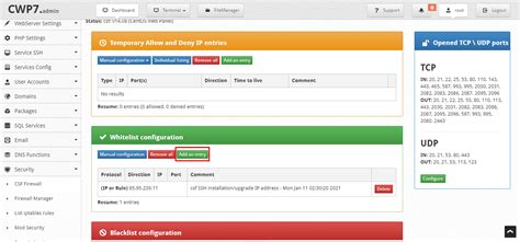 CentOS Web Panel CWP CSF Kullanımı Blog İxirhost