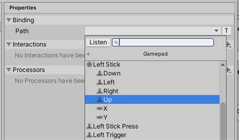 How To Map Thumbstick Axis To A Button Action Unity Engine Unity Discussions