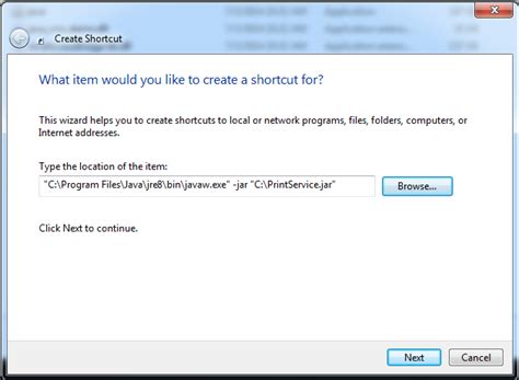 Swing How To Create Shortcut Icon For Java Program Stack Overflow