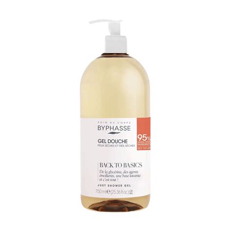 Гель для душа Byphasse Back To Basics Just Shower Gel для сухой и очень ...