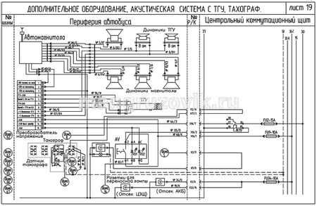 Схема паз 3205 электрическая – Электрические схемы Автобуса ПАЗ 3205 / ...