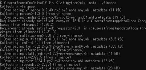 pythonとyahoo finance apiを使って株価を取得する eguweb エグウェブ