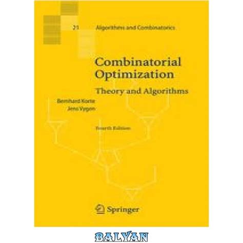 خرید و قیمت دانلود کتاب Combinatorial Optimization Theory And