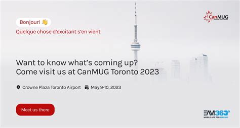 Eam360 Mobile App For Maximo On Linkedin Canmug Event Maximo Assetmanagement Eam360